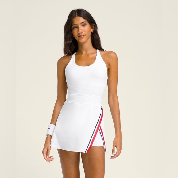 Wilson | Dresses | Nwt Wilson Unmatched Lined Tennis Dress White Red ...